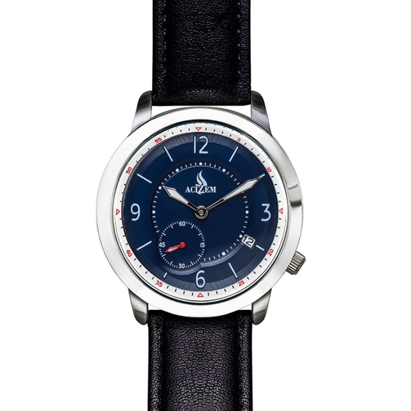 Squint S304A | Blue Dial | Leather Strap – ACIZEM Watches